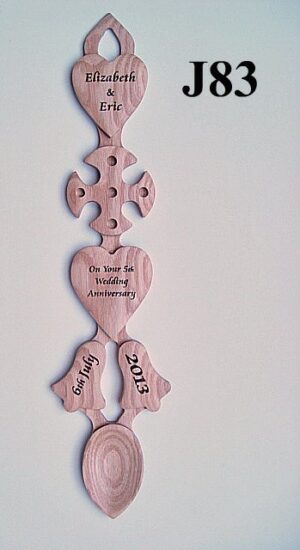 Welsh Love Spoons – Signs – Craft Shapes – Welsh LoveSpoons – Memorials