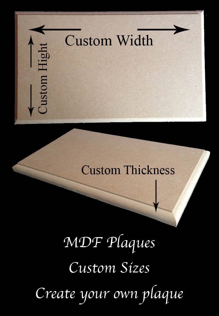 Blank MDF Plaques – Signs – Craft Shapes – Welsh LoveSpoons – Memorials